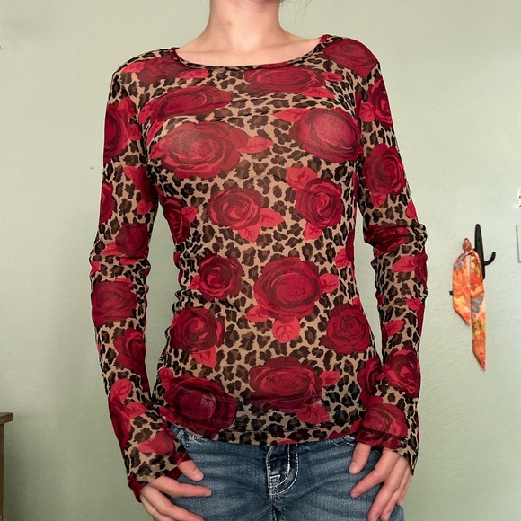 Tops | Express Mesh Top | Poshmark